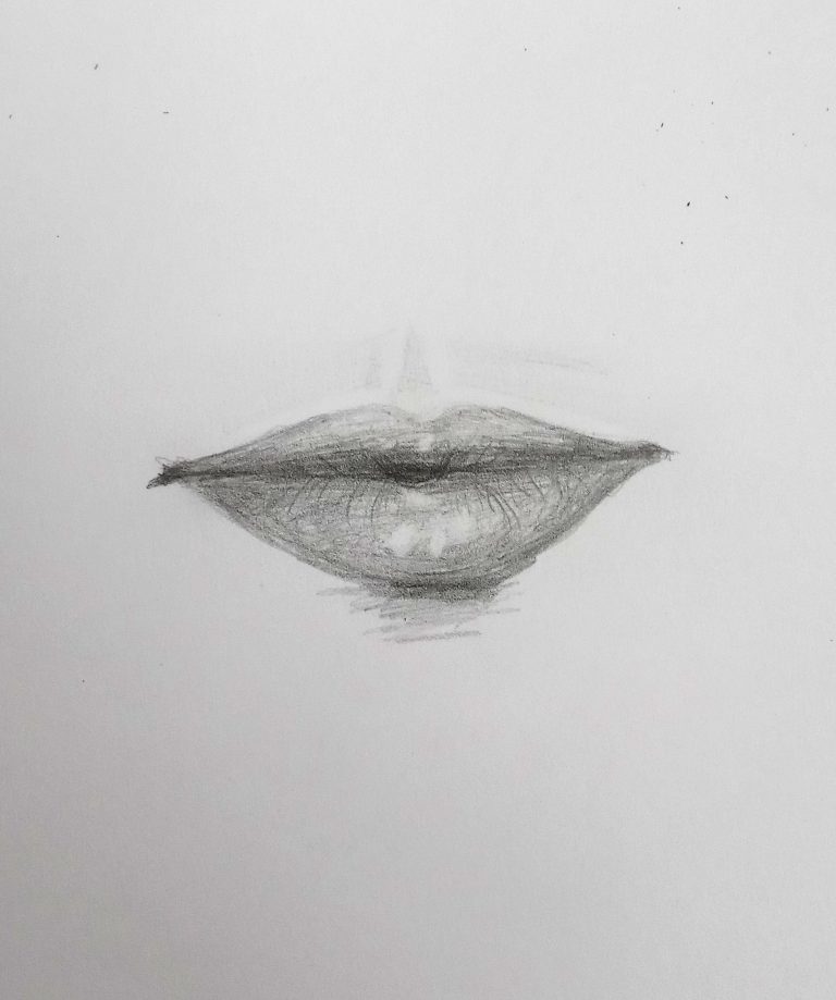 How to Draw Realistic Lips Step by Step