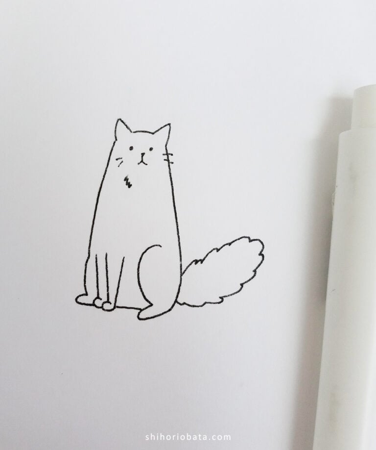 How to Draw a Cat: Easy Step by Step Tutorial