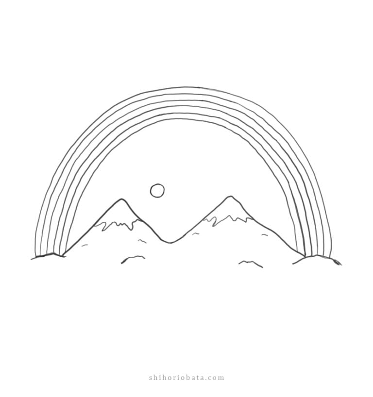 How to Draw Mountains: Easy Step by Step Tutorial