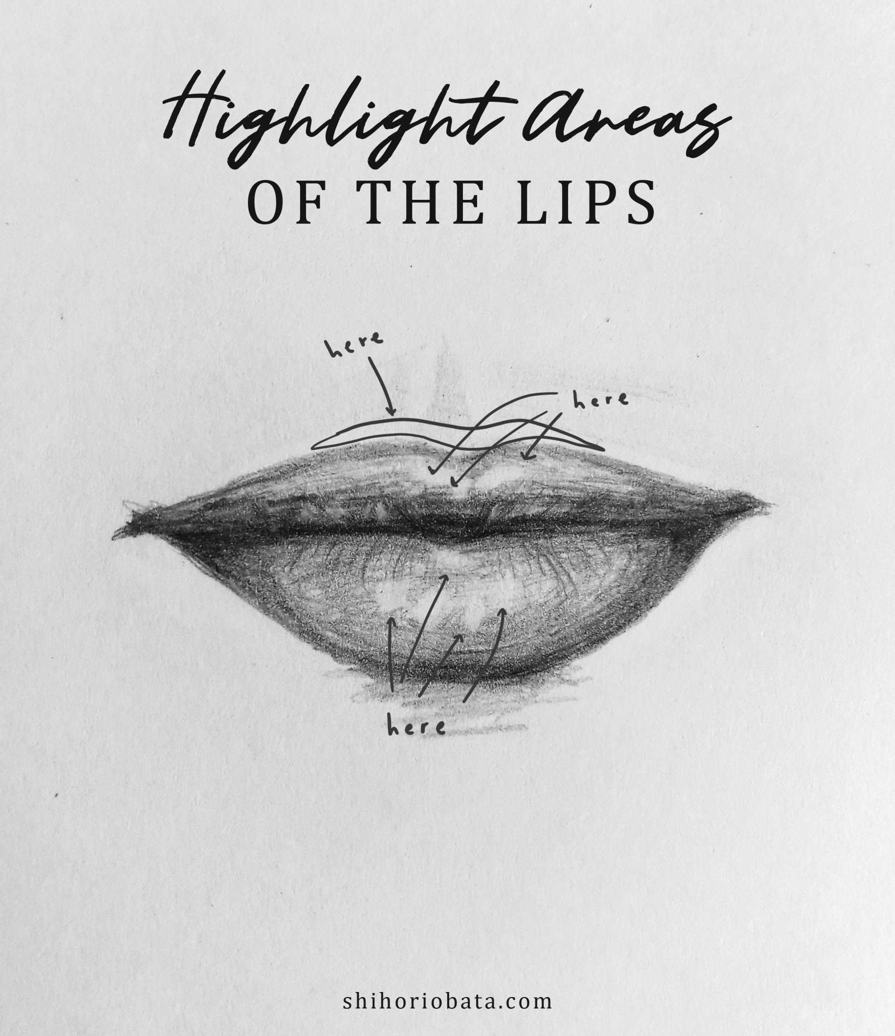 How to Draw Realistic Lips Step by Step