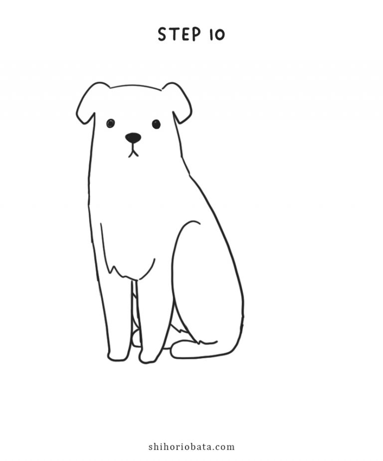 How to Draw a Dog: Easy Step by Step Tutorial