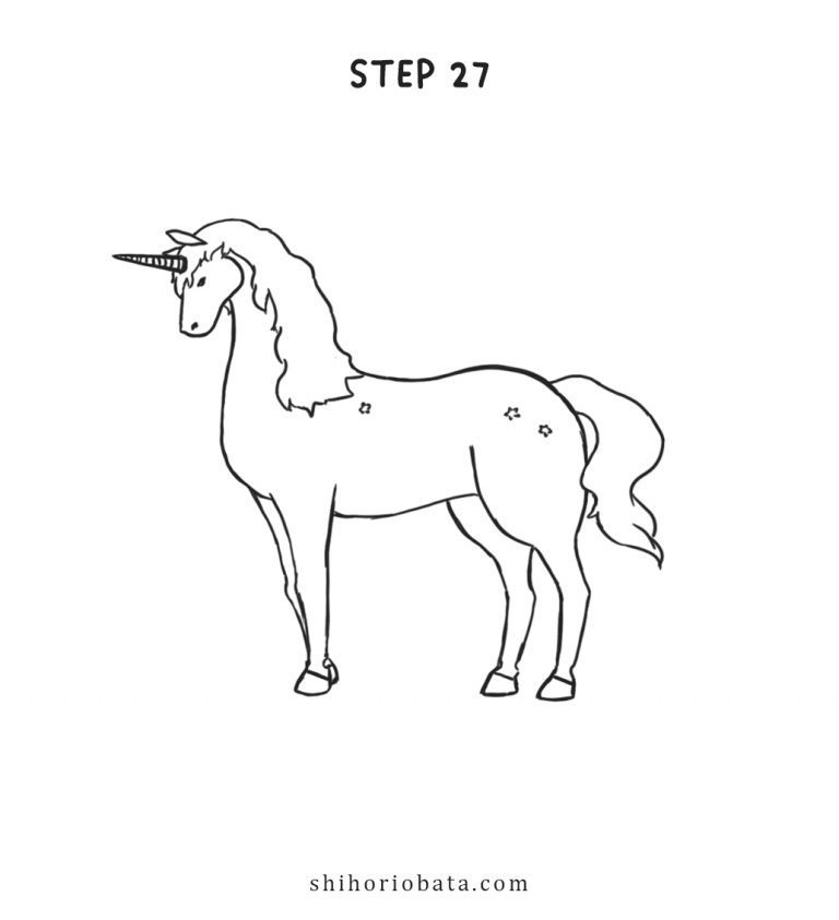 How to Draw a Unicorn: Easy Step by Step Tutorial