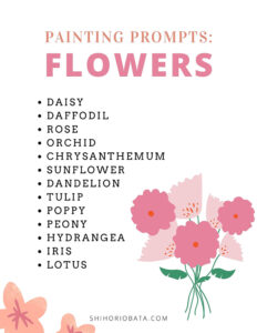 100+ Painting Prompts for Creative Inspiration (With Printable)