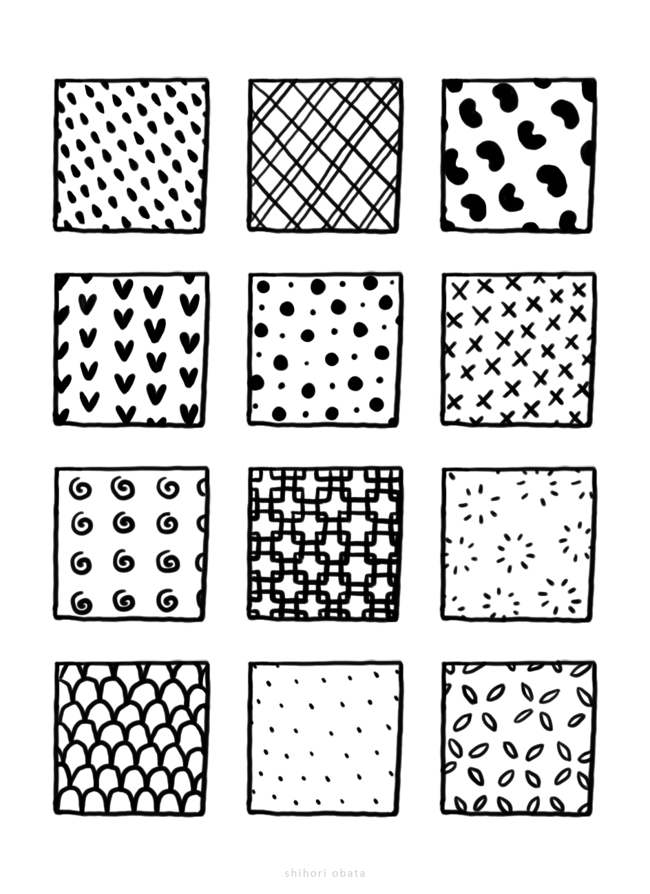 Easy Drawing Patterns