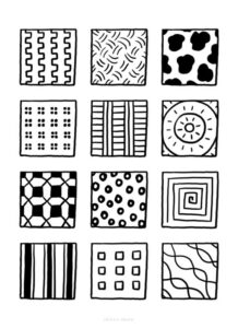 100+ Fun, Easy Patterns to Draw