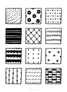 100+ Fun, Easy Patterns to Draw