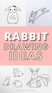 20 Cute Easy Bunny Rabbit Drawing Ideas