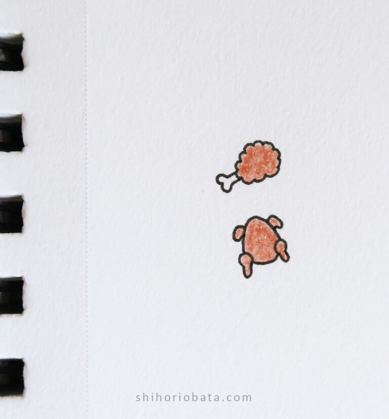 30 Easy & Cute Food Drawing Ideas