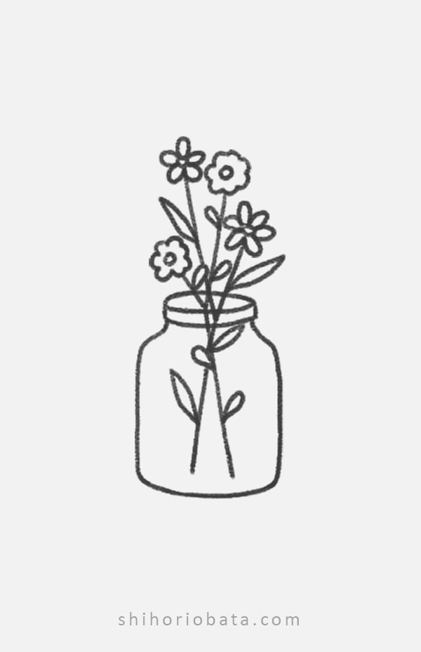30 Easy Flower Drawing Ideas 30 Easy Flower Drawing Ideas