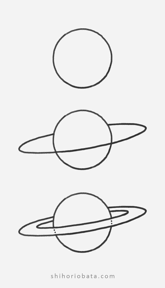 20 Easy Outer Space Drawing Ideas