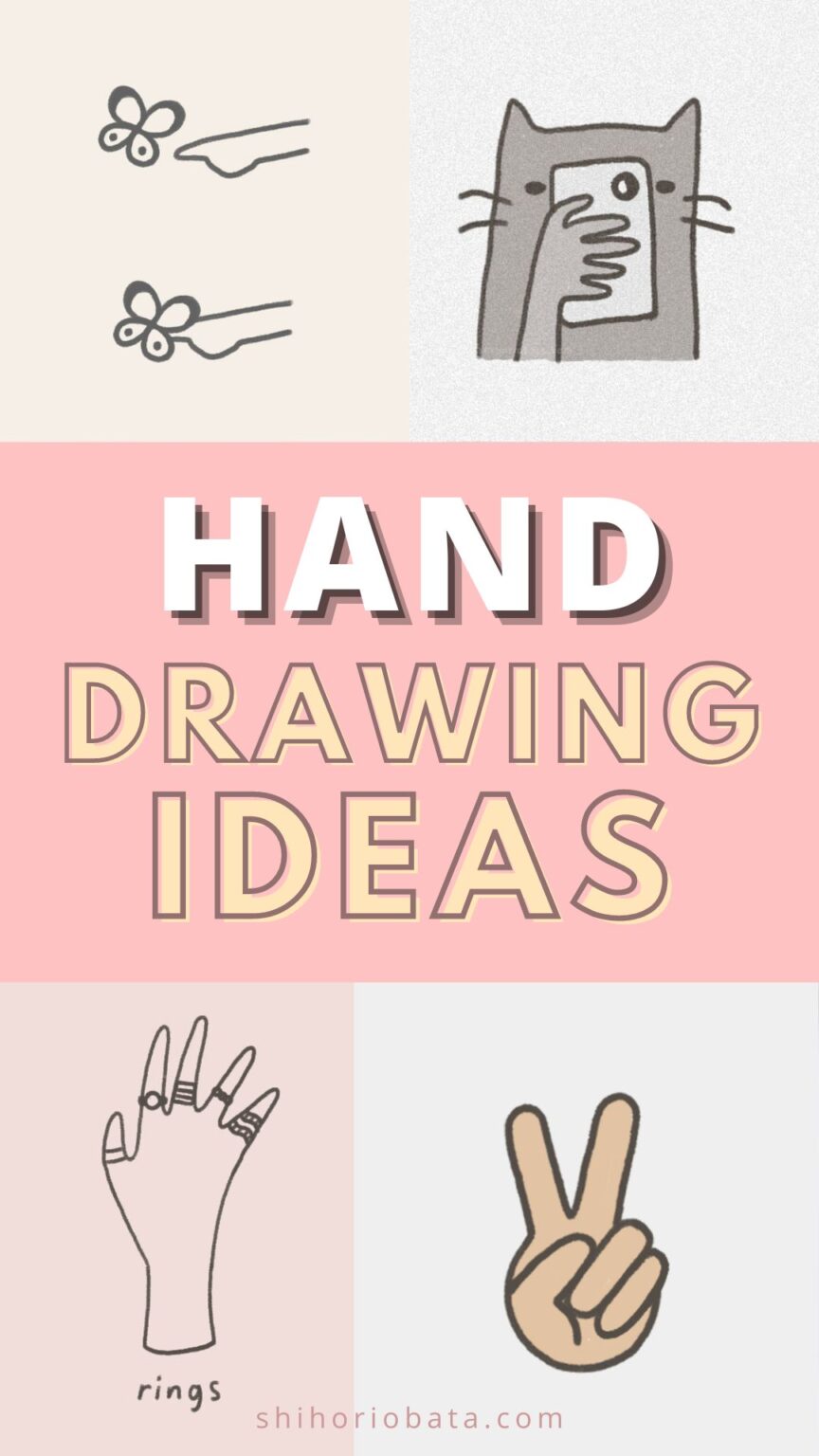 20 Hand Drawing Ideas: How to Draw Hands