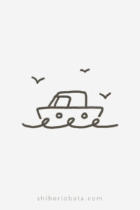 22 Easy Beach and Seascape (Summer) Drawing Ideas