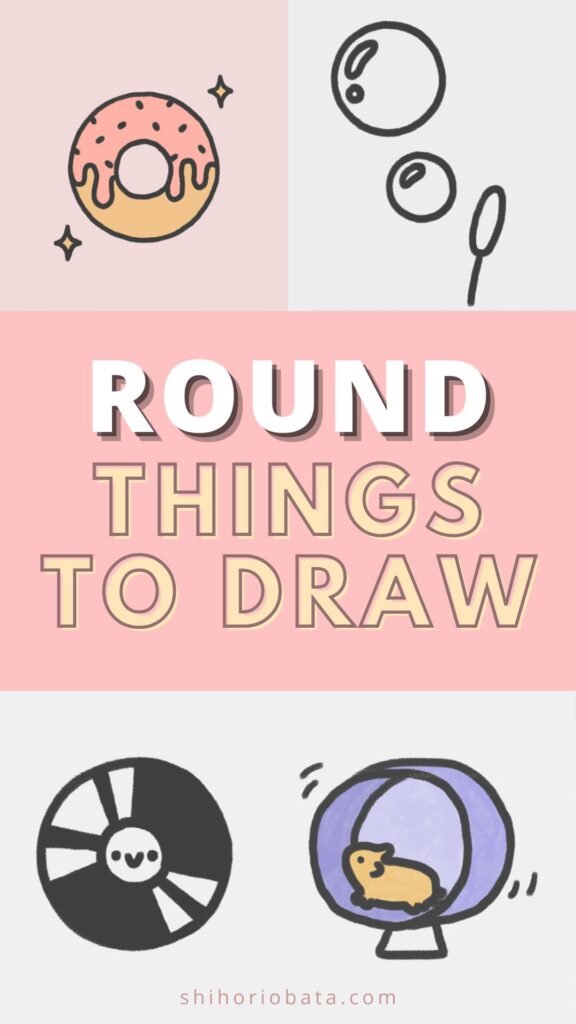 30 Easy Round Things to Draw