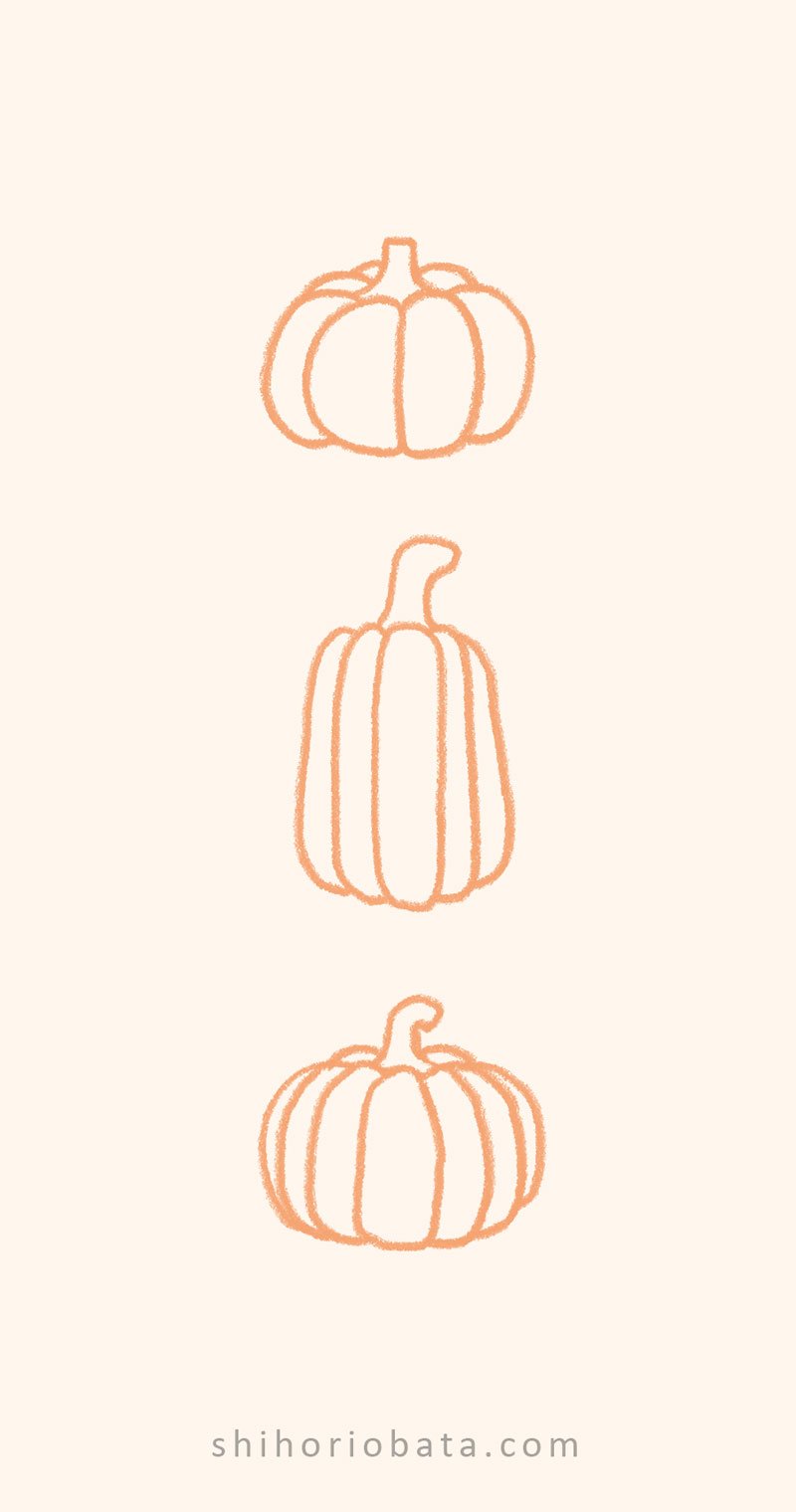 How to Draw a Pumpkin: Step-by-Step Easy Drawing Tutorial