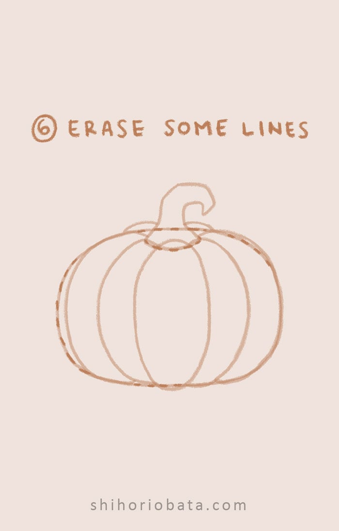 How to Draw a Pumpkin: Step-by-Step Easy Drawing Tutorial